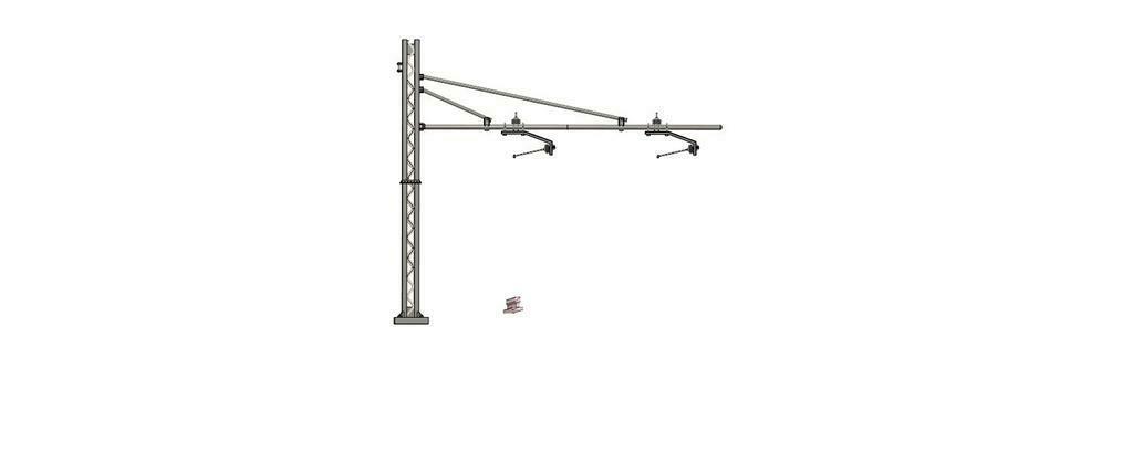 Free 3D file Ferrovia- stante H0 linea elettrica TE 🎲 ・Design to ...