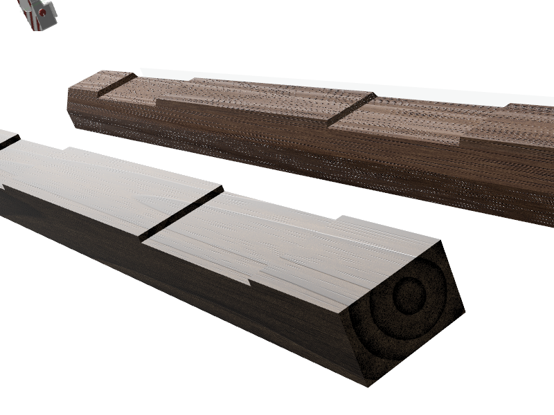 Archivo STL gratis Traversina ferroviaria 🎲 ・Objeto para impresora 3D ...