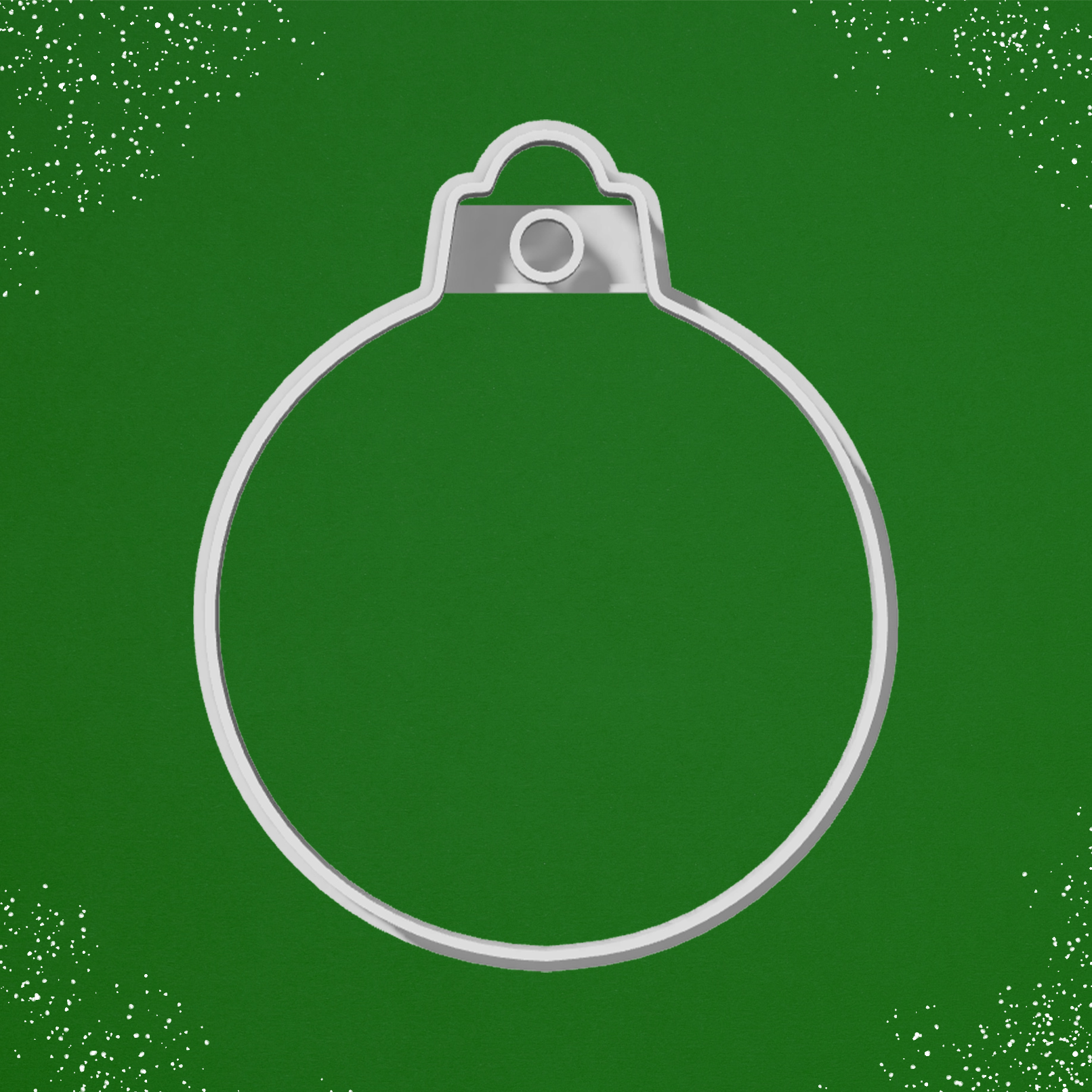 STL file Christmas ornament cutter 🎄 ・3D printer design to download・Cults