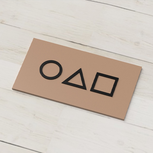 Файл STL INVITATION CARD "THE SQUID GAME". 🦑・Модель для загрузки и ...