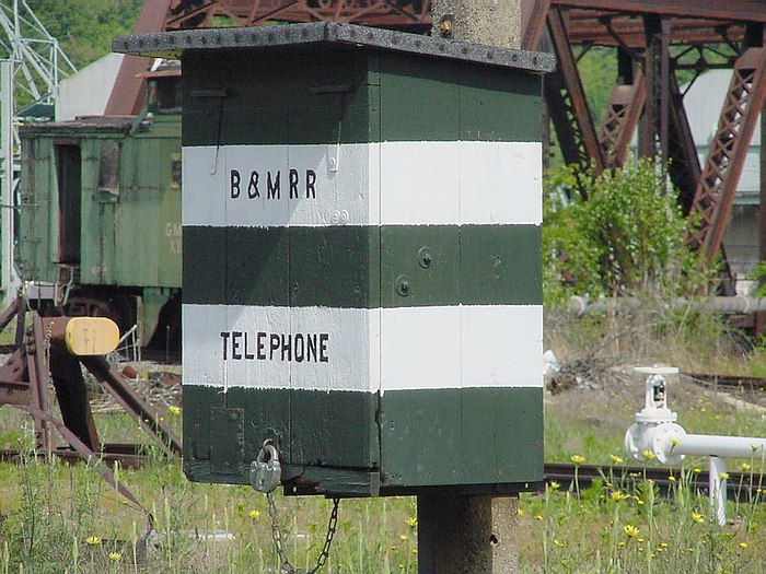 📞 Boston & Maine Railroad Lineside Telephone Box - Multiple Scales・ 3D ...
