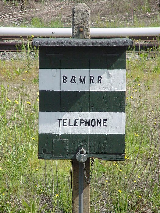 📞 Boston & Maine Railroad Lineside Telephone Box - Multiple Scales・ 3D ...