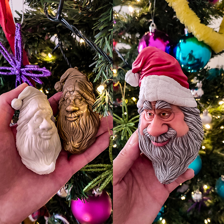 🎅 Santa Claus・Free STL File for 3D printing・Cults