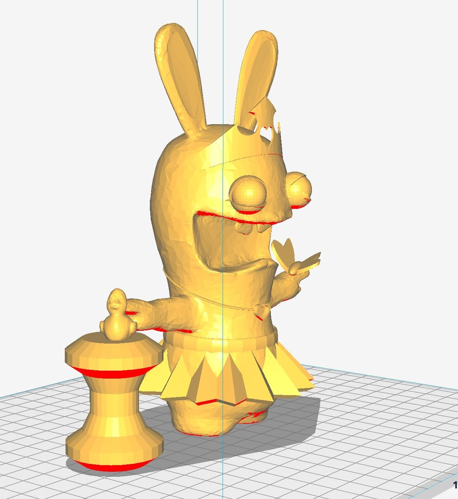 Free 3D file Raving Rabbid Princess :) 👸 ・3D printing idea to download ...