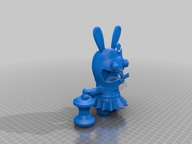 Free 3D file Raving Rabbid Princess :) 👸 ・3D printing idea to download ...