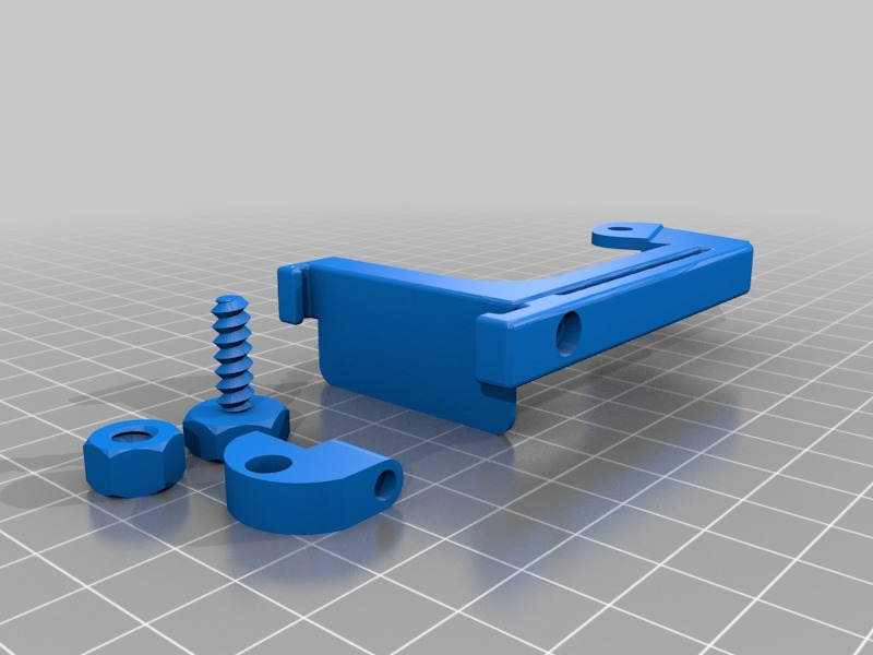 Archivo STL gratis Soporte de cámara Ender 3 para cámara web Logitech ...