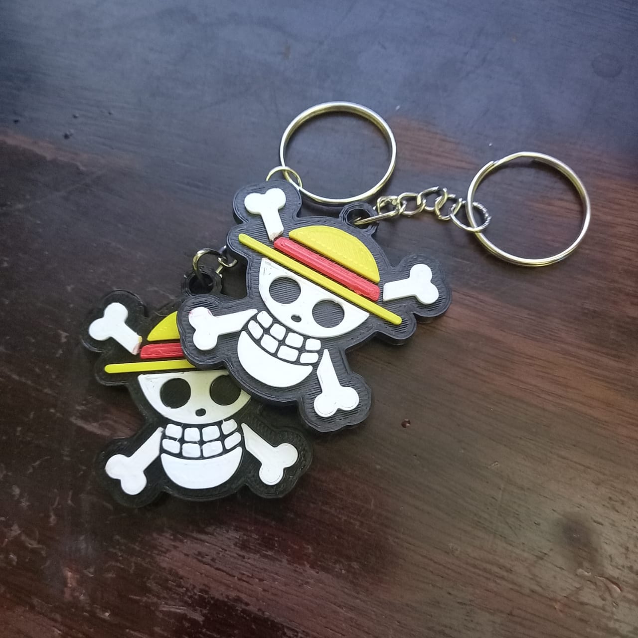 STL file One Piece Logo Keychain 🗝️ ・3D printable model to download・Cults