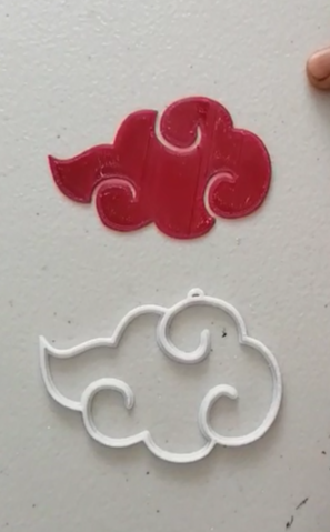 STL file Akatsuki Cloud ☁️ (3MF)・3D printing template to download・Cults