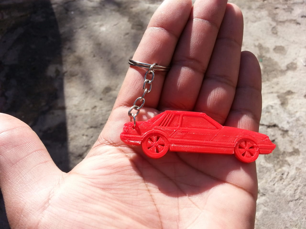 STL file Ford mustang 79 keychain, key ring. key ring. 🚙・3D print model ...