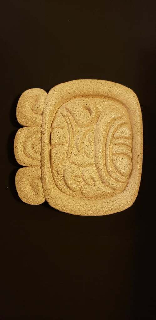 3D printing Men, mayan glyph.・Cults