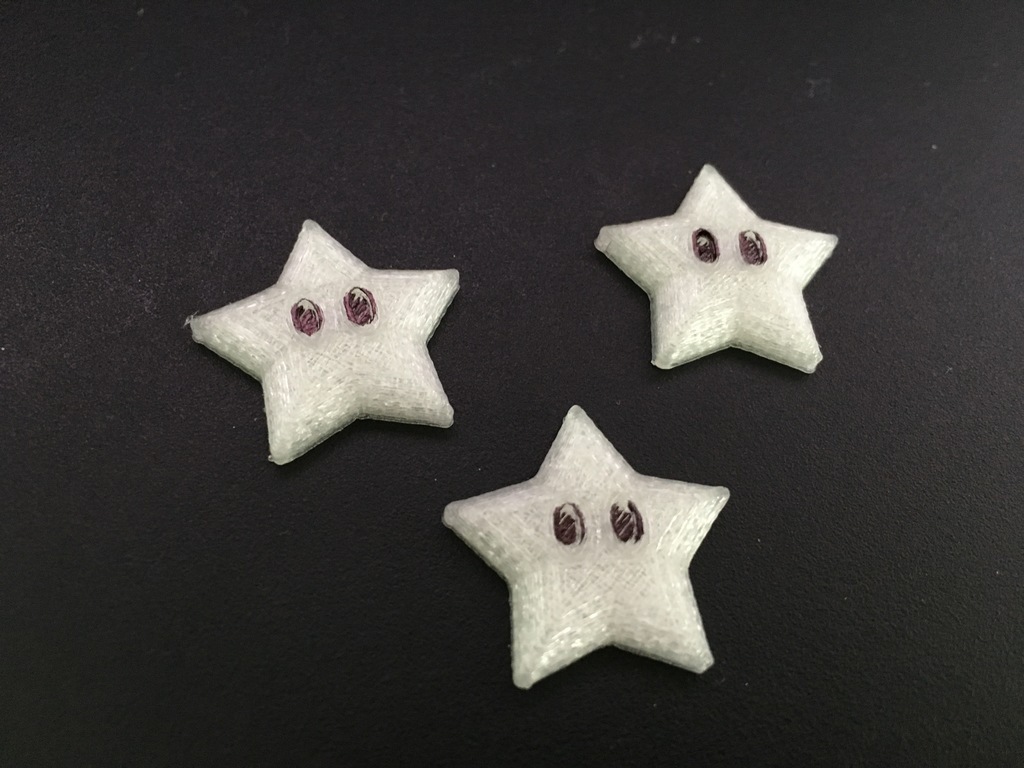 ⭐ Cute fat star with eyes・Free 3D File for ・Cults