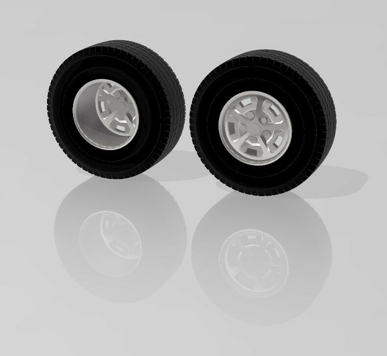 🎨 Колеса и шины Range Rover Classic в масштабе 1:24 и 1:25・Бесплатный ...