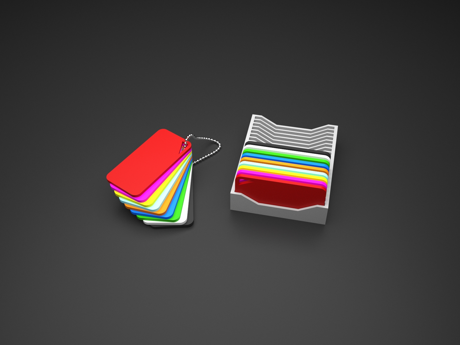 Free STL file Filament Swatch 🪢 ・Template to download and 3D print・Cults