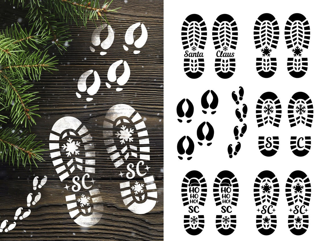 STL file Santa Claus Footprint 🎅 ・3D print design to download・Cults