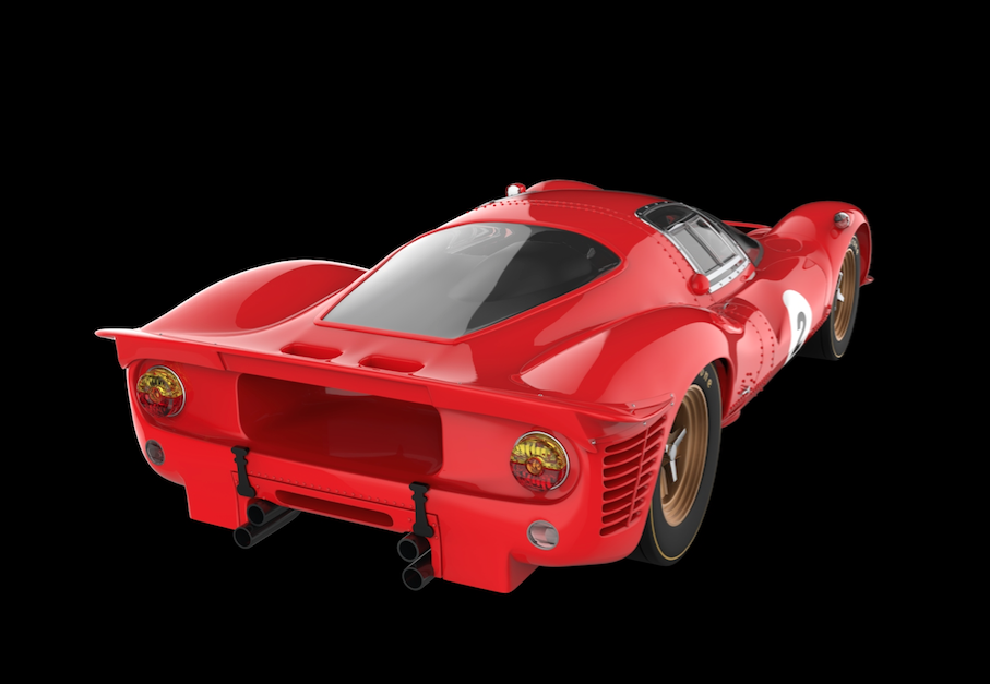 🚗 Ferrari P4 330・ OBJ File for ・Cults