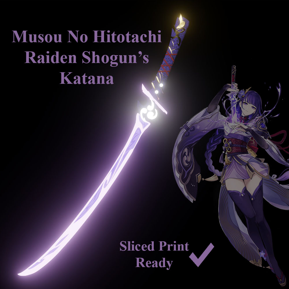 🗡️ Baal's Sword - Raiden Shogun - Genshin Impact - Musou No Hitotachi ...