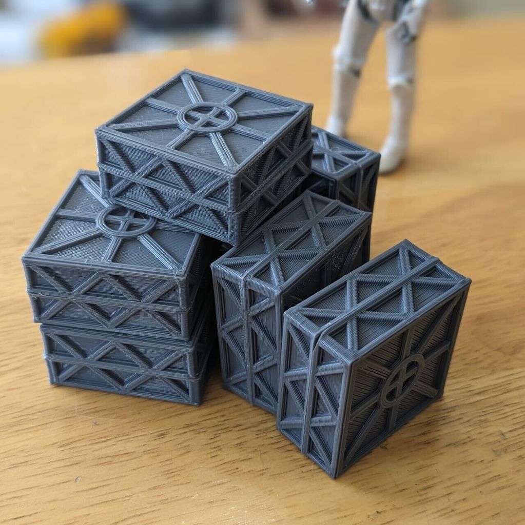 📦 Imperial Crate・Free 3D File for ・Cults