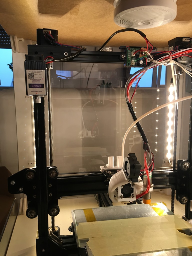 Free 3D file Laser Module backside X carriage mount for Tevo Tarantula ...