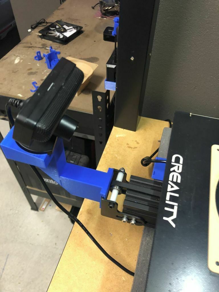 👁️ PS3 Eye Mount Ender 3・Free STL File for ・Cults