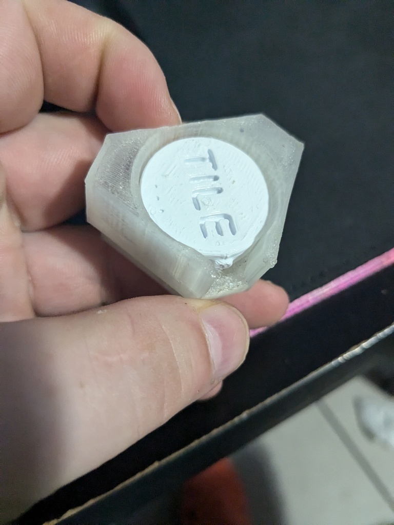 🔌 Tile sticker blank/plug・Free 3D File for ・Cults