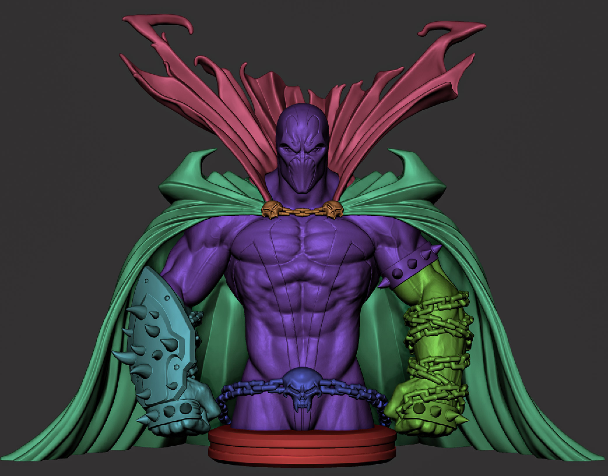 3D file Spawn - The Soldier of Hell 🫡 ・3D printable design to download ...
