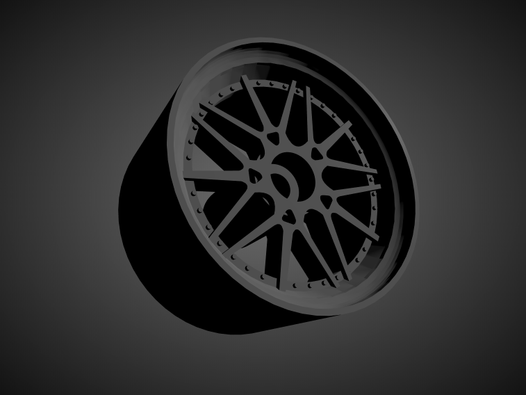 3D file FORGIATO RIMS COLLECTION WITH BRAKES AND TIRES FOR HOT WHEELS 🥵 ...
