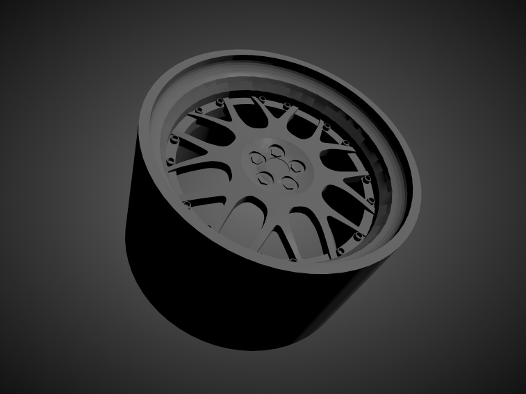 3D file BBS RS-GT SCALABLE AND PRINTABLE RIMS 👽 ・Template to download ...