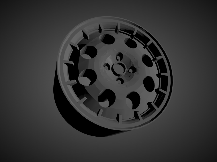 STL file New for 2021 Lancia Delta OEM Rims rims with brakes and tires ...