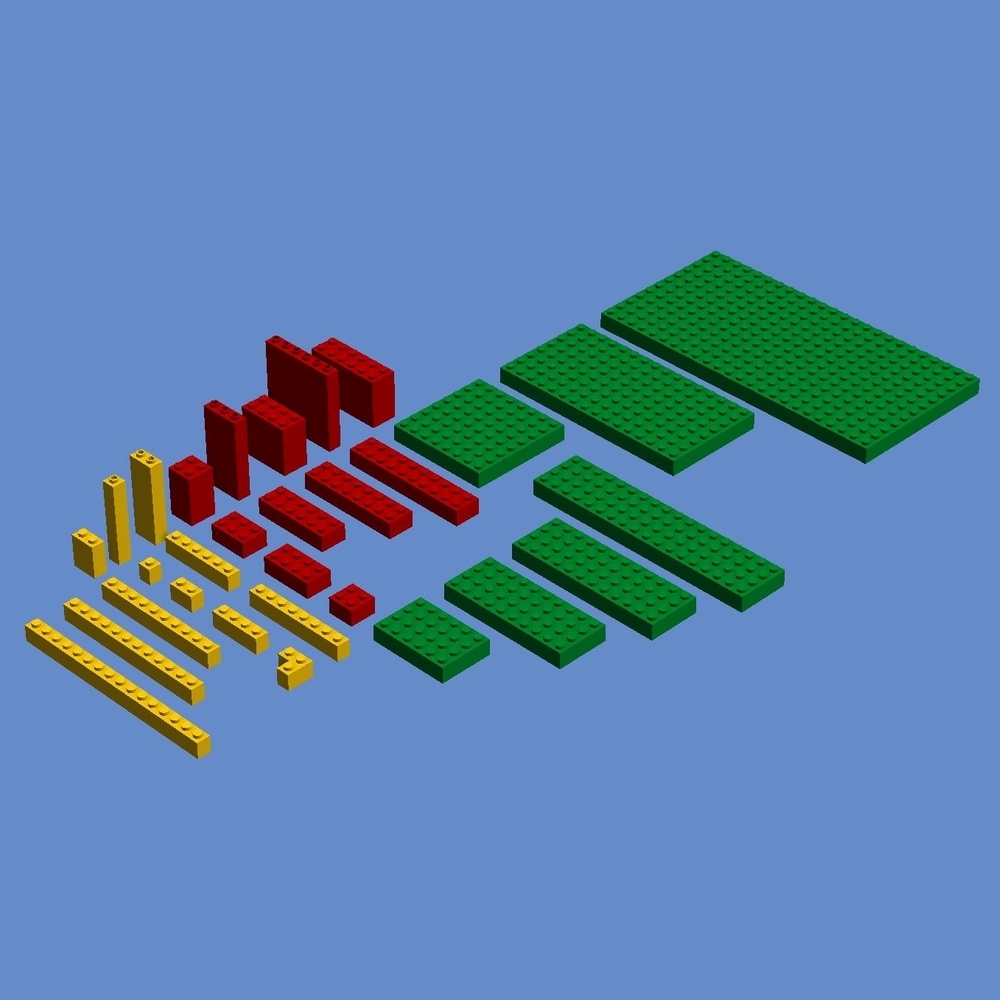 🧱 CLASSIC BRICK PACK (31 bricks)・Free 3D File for ・Cults