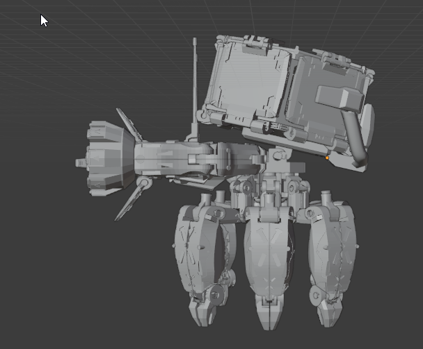 🐚 Shell Walker (Horizon Zero Dawn)・Free STL File for ・Cults