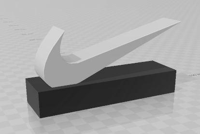 Free STL file Nike Logo 👽 ・3D printing template to download・Cults
