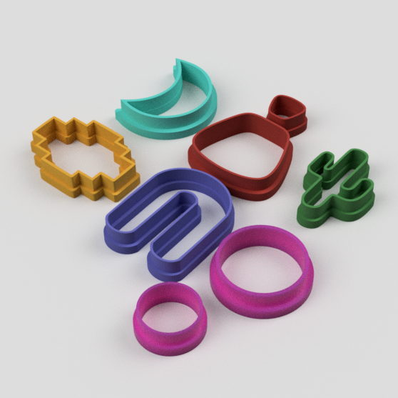 STL file polymer clay cutter 💍 ・3D printer design to download・Cults
