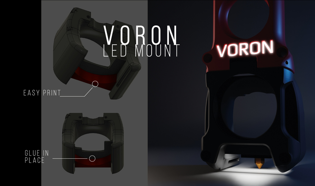 Free STL file Voron afterburner led mount 🔧 (3MF)・3D printing template ...