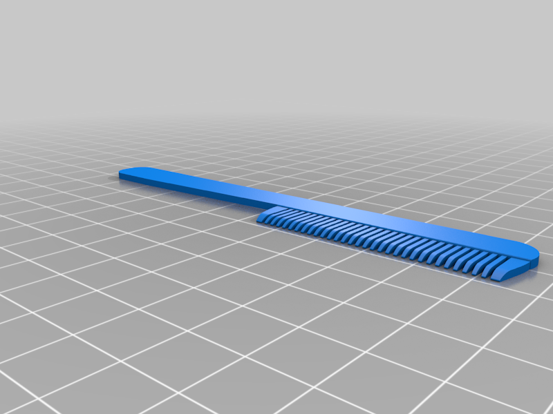 🤏 Small pet comb・Free 3D File for ・Cults