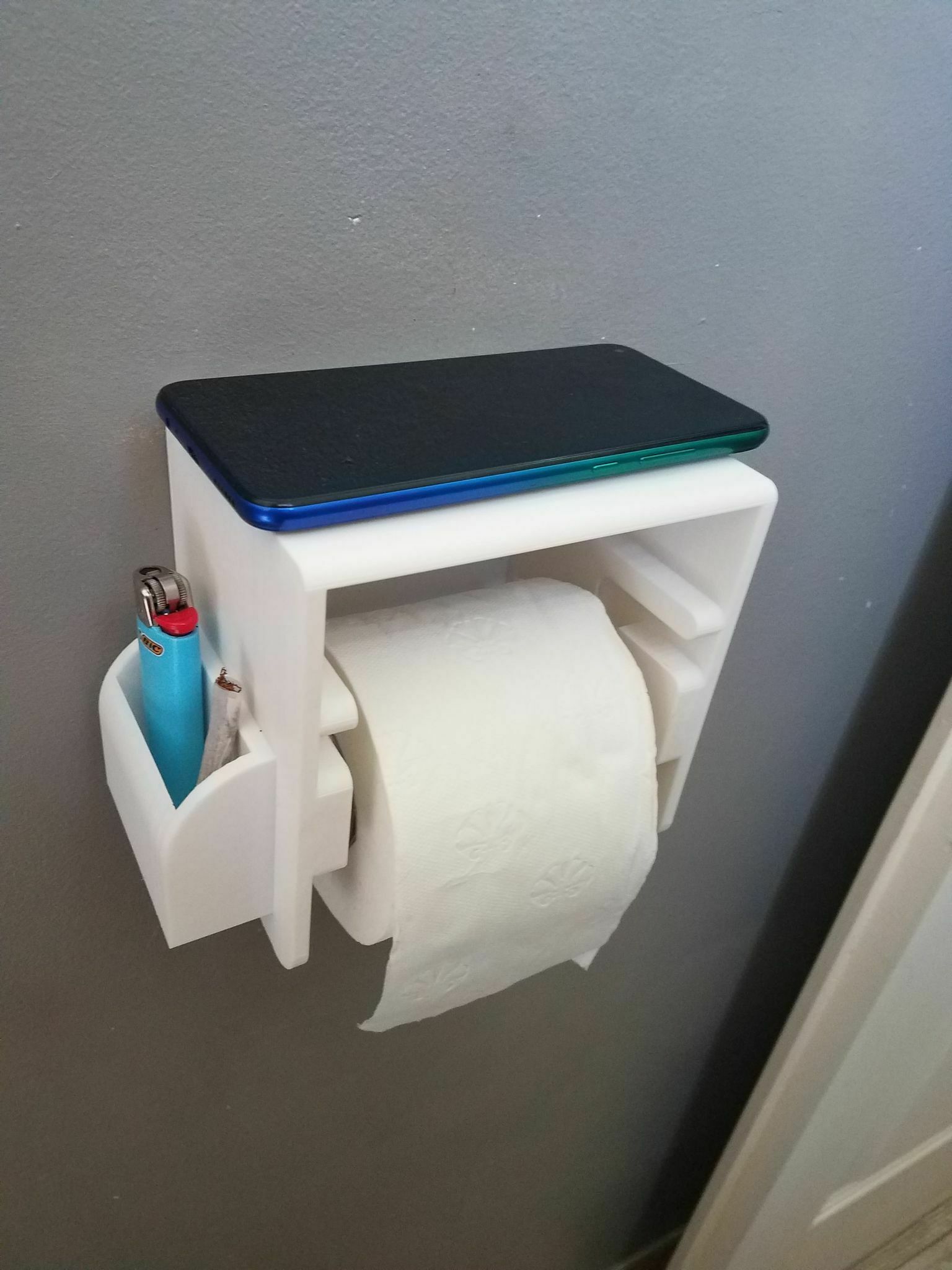 🚽 Toilet paper holder・ STL File for ・Cults