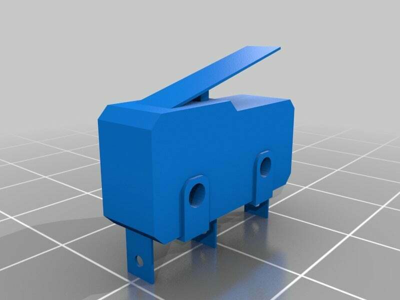 Free STL file Endstop Limit Switch Mockup 🔧・3D printing idea to ...