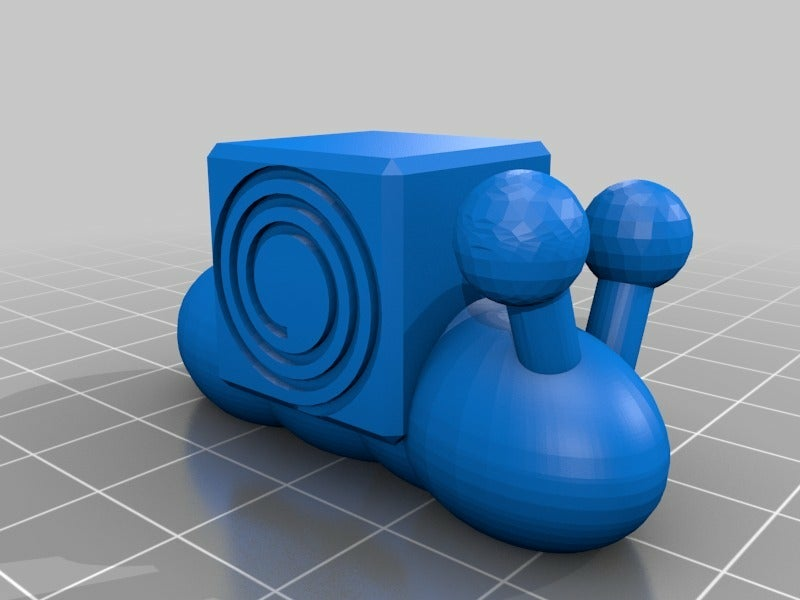🐌 Snail 3D Block Zoo・Free STL File for ・Cults