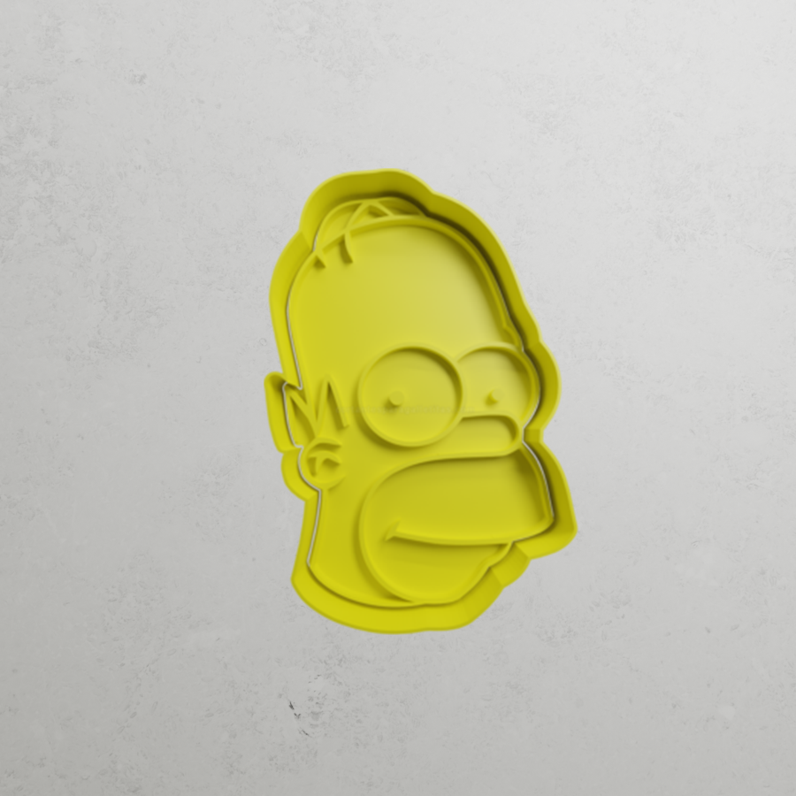 Archivo STL Cabeza de Homero simpson 🍔 ・Modelo para descargar y ...