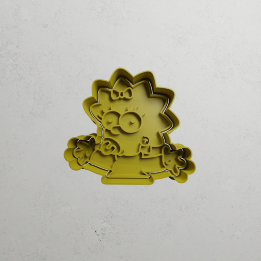 STL file Maggie from the simpsons 🍔 ・3D printer model to download・Cults