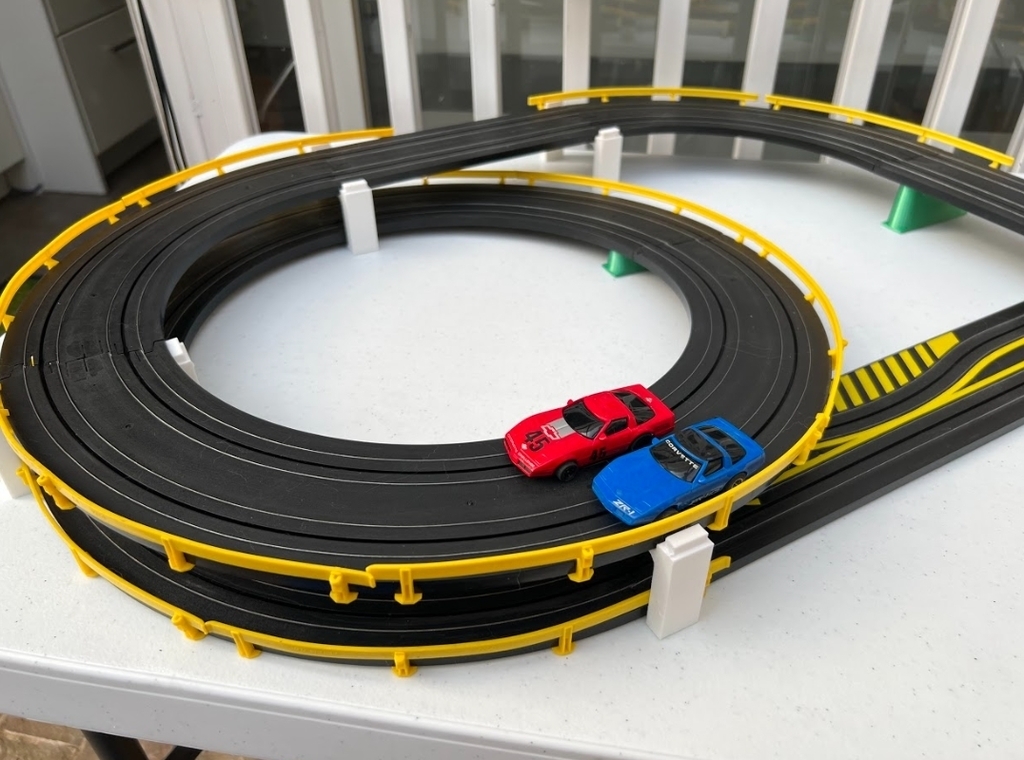 🚗 TYCO stackable Slot Car Track Risers (self supporting)・ 3D File for ...