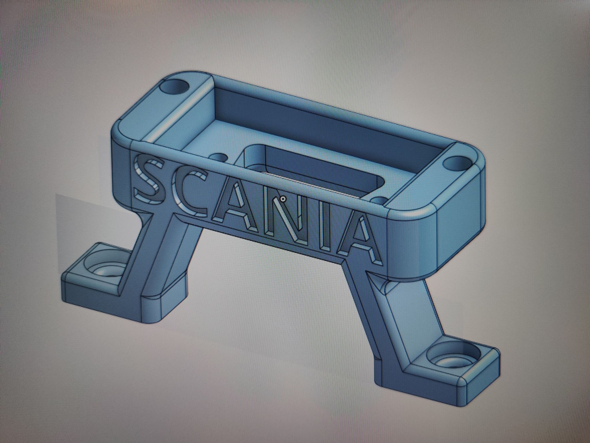 📱 Cabin mount for Scania for R-Serie・ STL File for ・Cults
