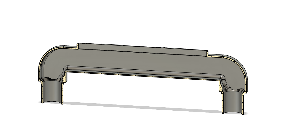STL file 1968 VW Beetle Center Defrost Duct 🪲 ・3D printing design to ...