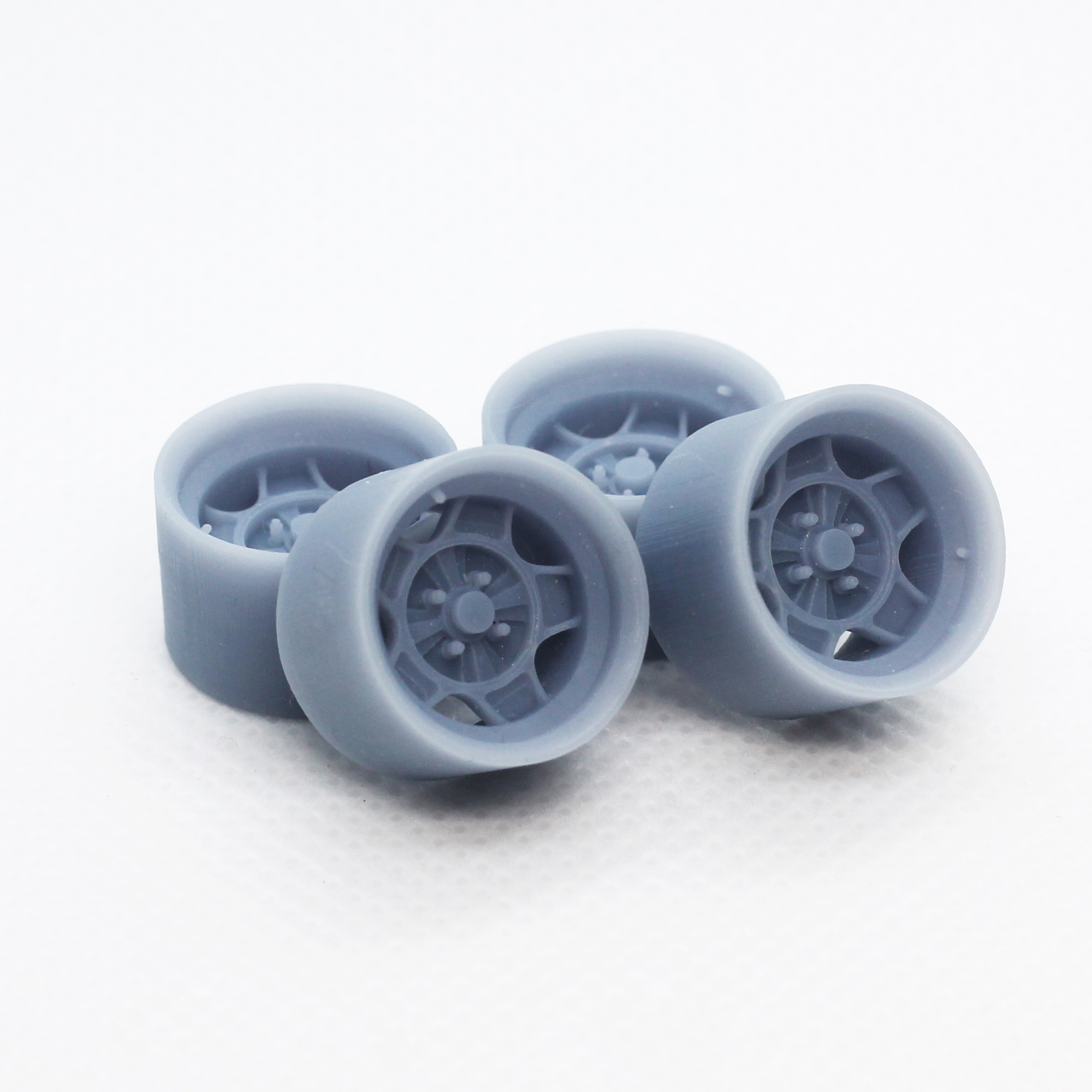 STL file Classic wheels - ATS style - wheel set for scale models and ...