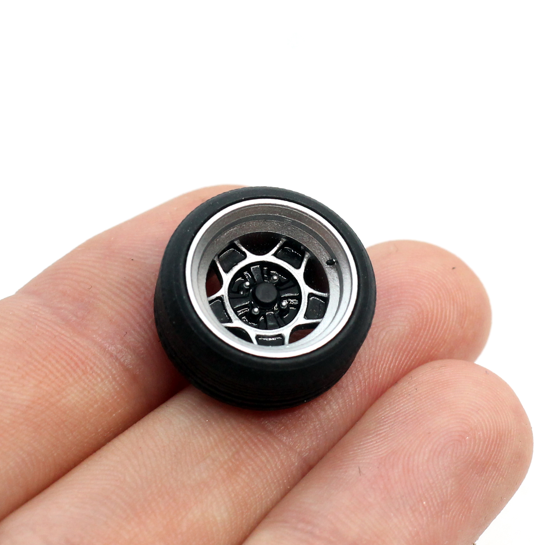 STL file Classic wheels - ATS style - wheel set for scale models and ...