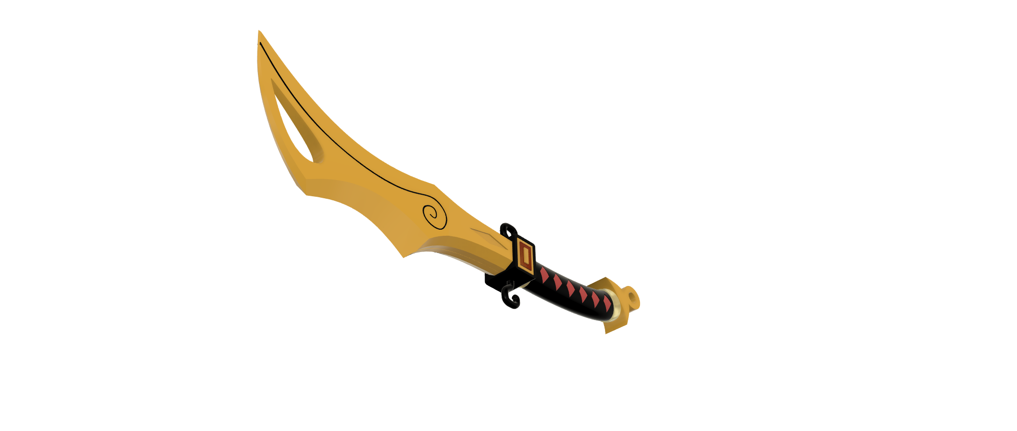 🗡️ Xiaolin Showdown - Sword of the Storm・ 3D File for ・Cults