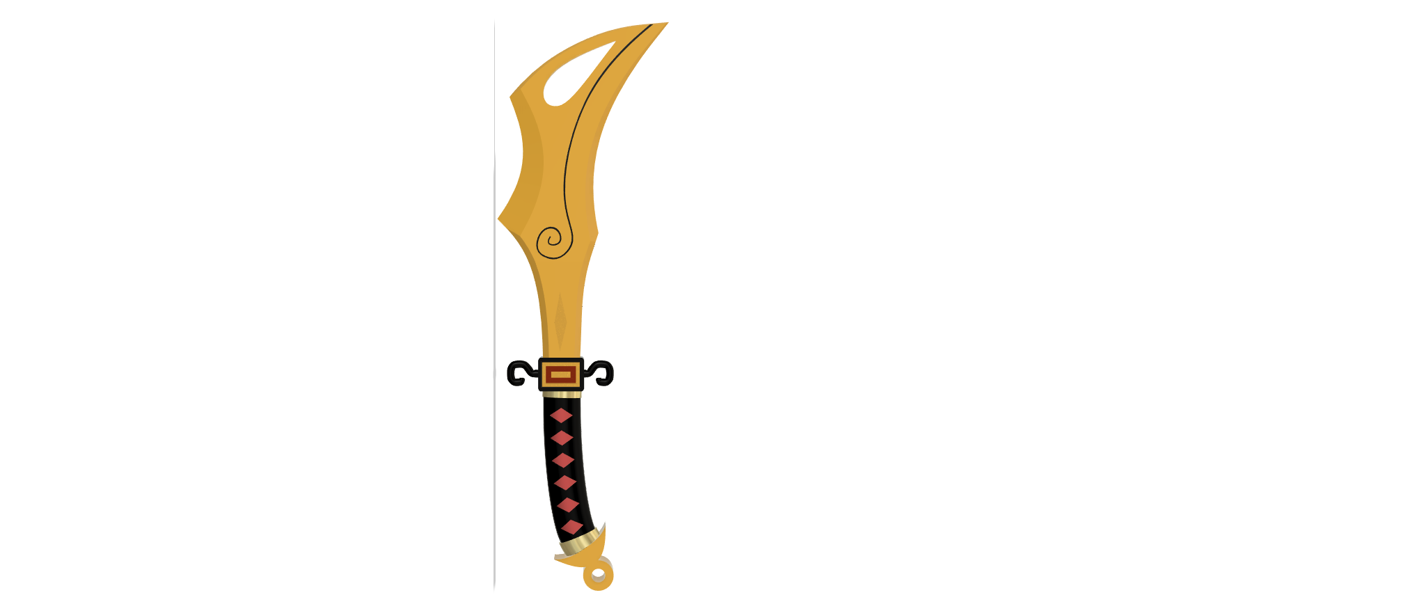 🗡️ Xiaolin Showdown - Sword of the Storm・ 3D File for ・Cults