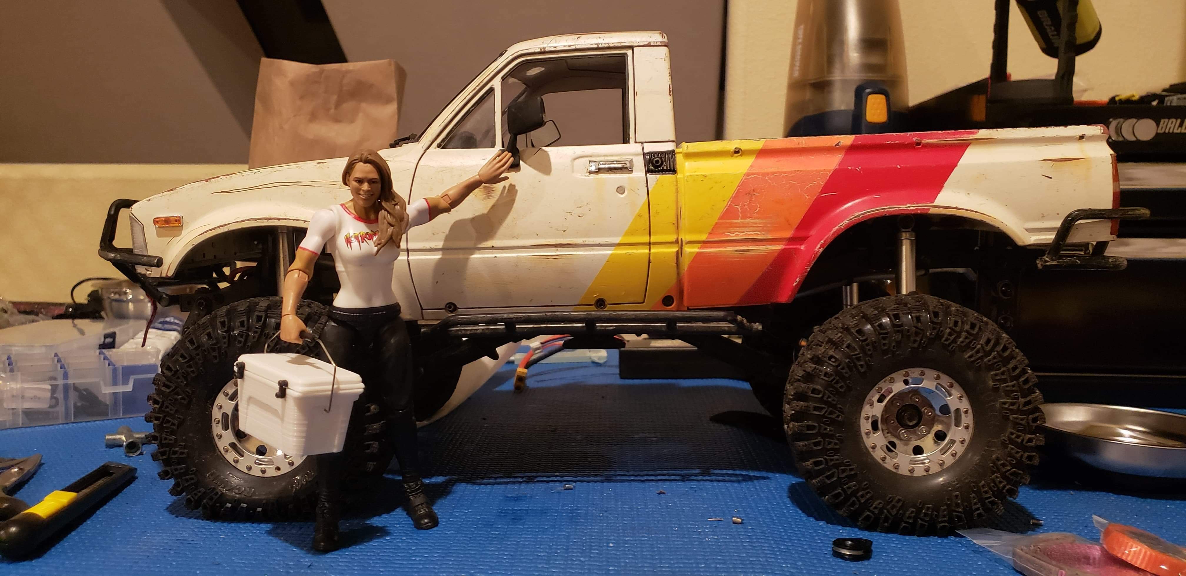 🎲 JETI Roadie 1/10th scale cooler・ STL File for ・Cults