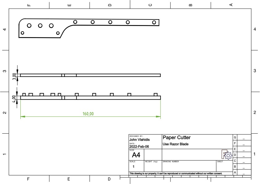 STL file paper cutter knife 🔪 ・3D printer design to download・Cults