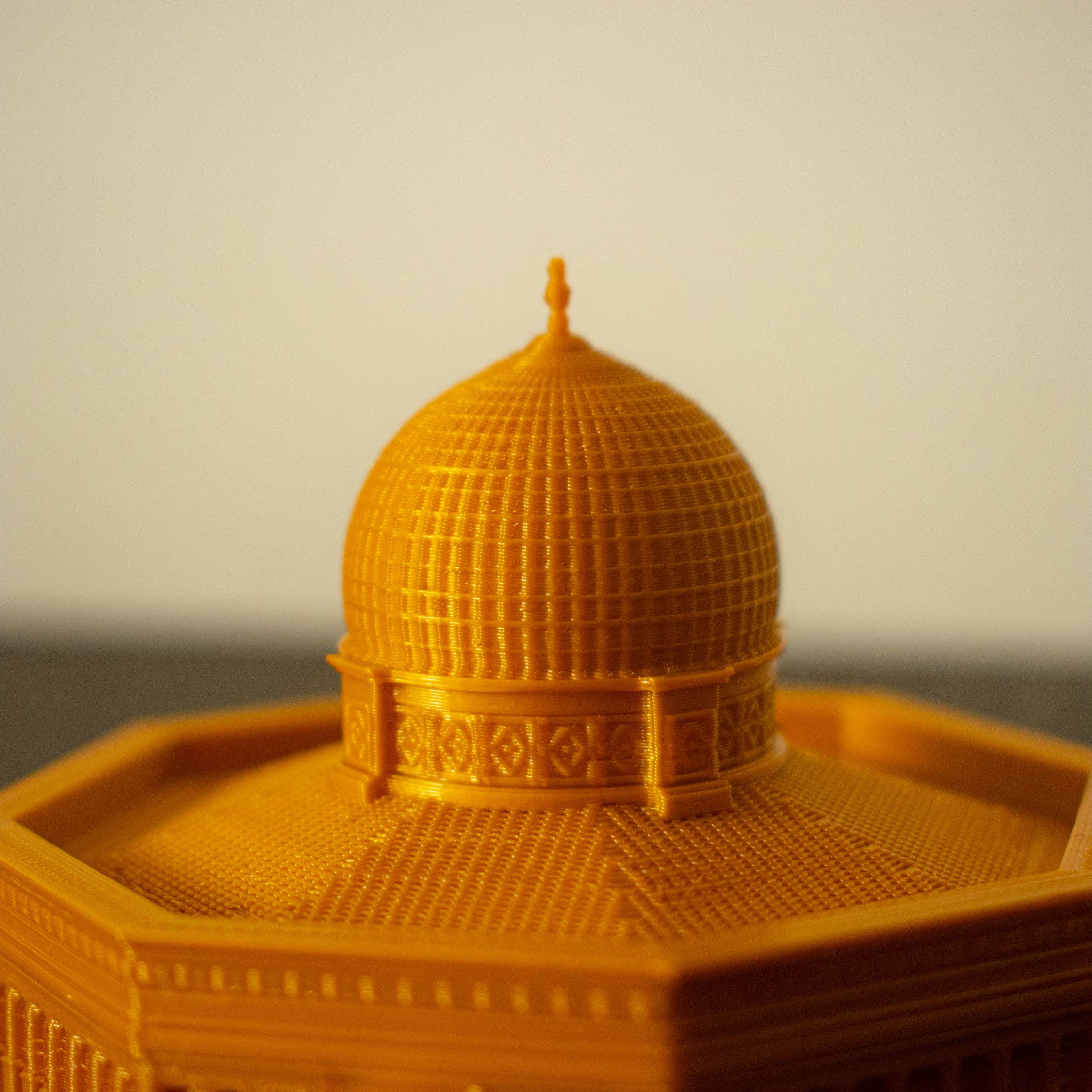 STL file Dome of the Rock, Jerusalem 🪨 ・3D printable model to download ...