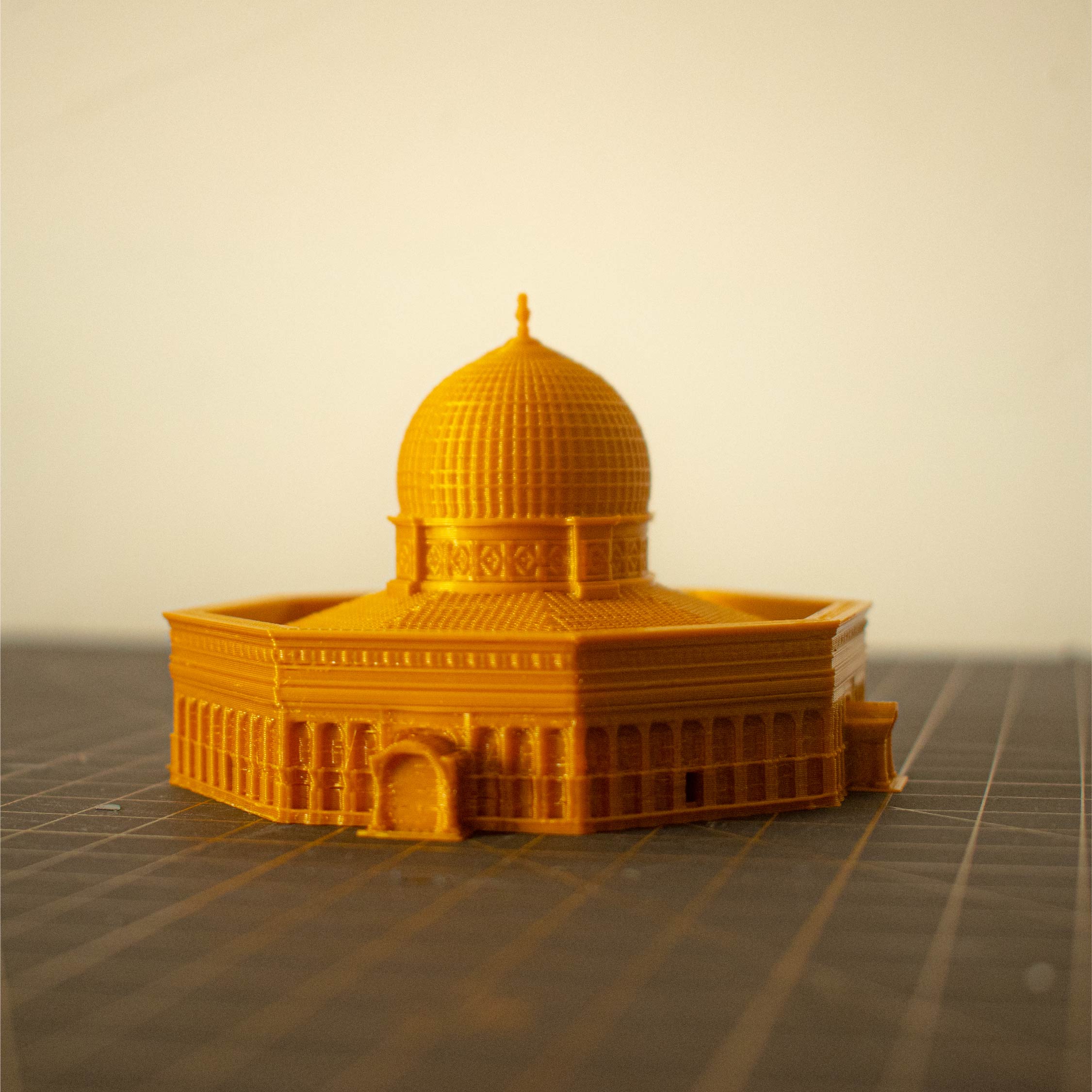 STL file Dome of the Rock, Jerusalem 🪨 ・3D printable model to download ...